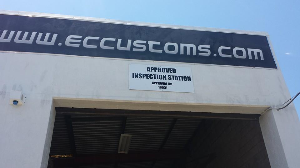 ECC NOW AN APPROVED INSPECTION STATION - East Coast Customs